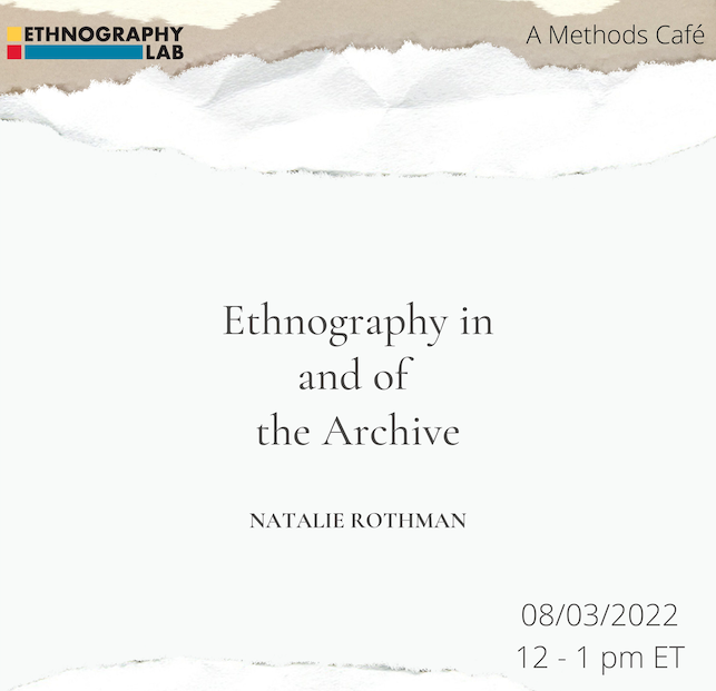 Methods Café | Ethnography Lab